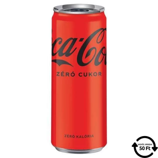 COCA-COLA ZERO DOBOZOS DRS 330ML - Enger Market